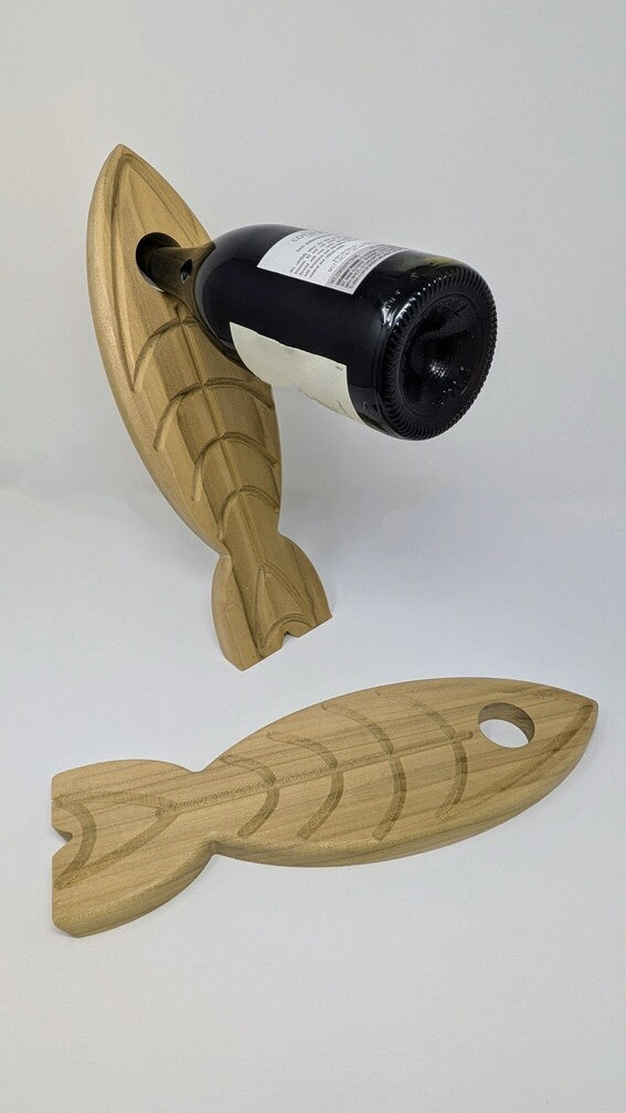 Floating Wine Bottle Holder – Kelley Brothers Designs